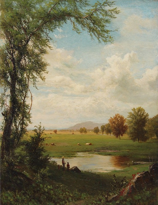 Richard William Hubbard | Picnic in the Meadows | 1880 | The Cooley Gallery