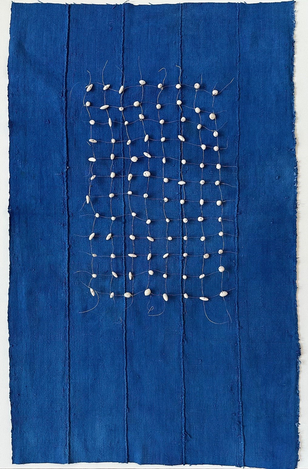 Pat Smith | Indigo Wood Blocks I | | The Cooley Gallery