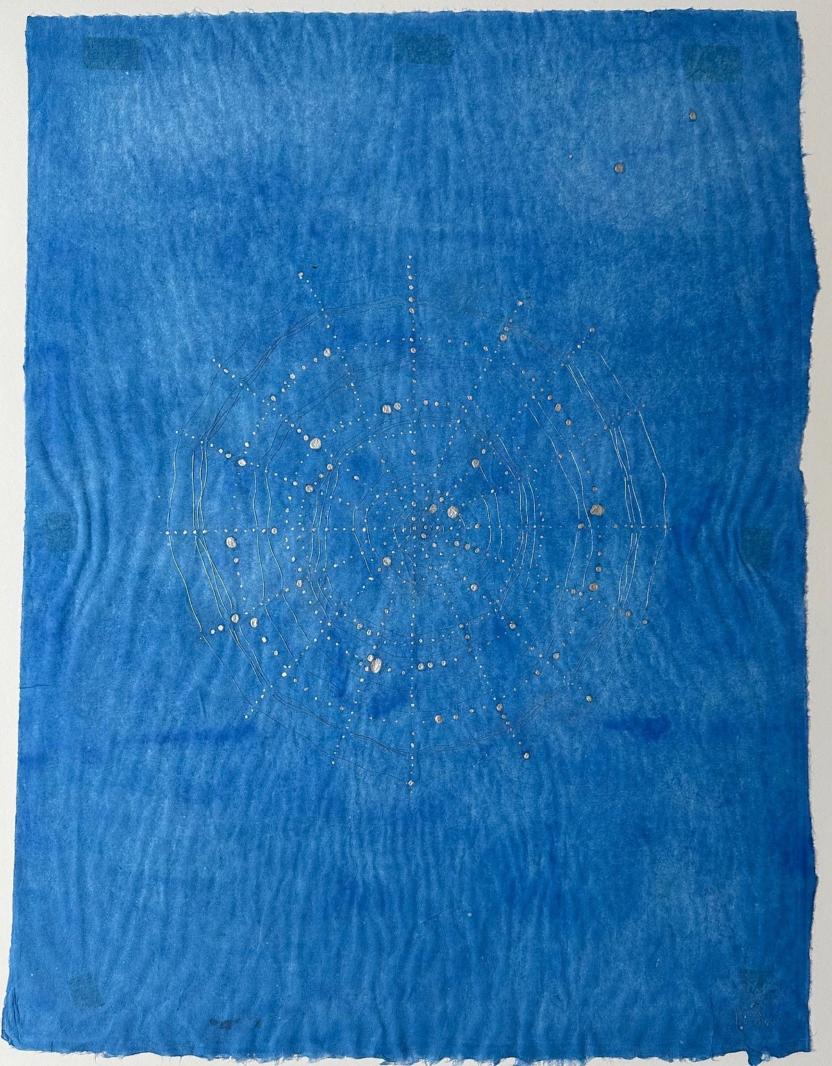 Pat Smith | Blue Grid | | The Cooley Gallery